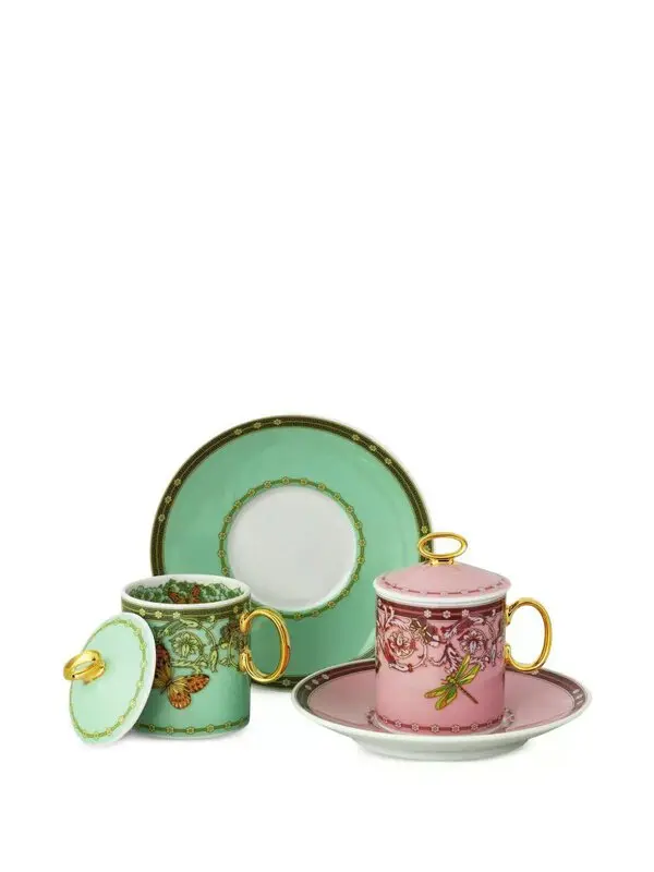 ROSENTHAL X Versace Le Jardin De Versace Espresso Cup Set