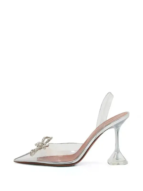 Amina Muaddi Begum Slingback Pumps - Neutrals