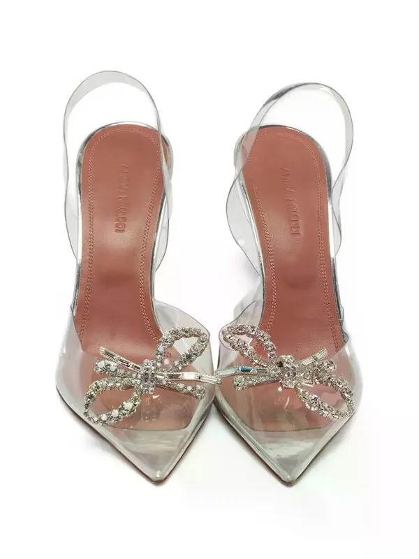 Amina Muaddi Begum Slingback Pumps
