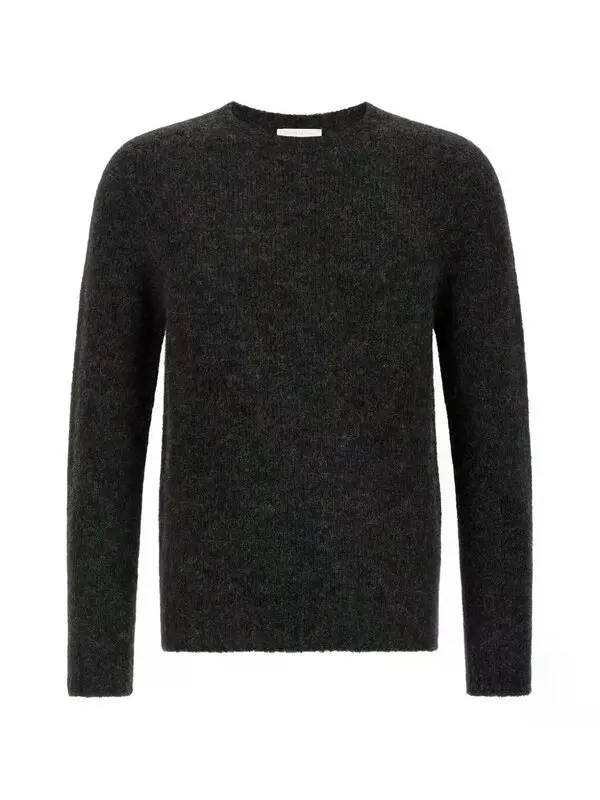 OLIVER LATTUGHI Brushed-effect Crew-neck Sweater