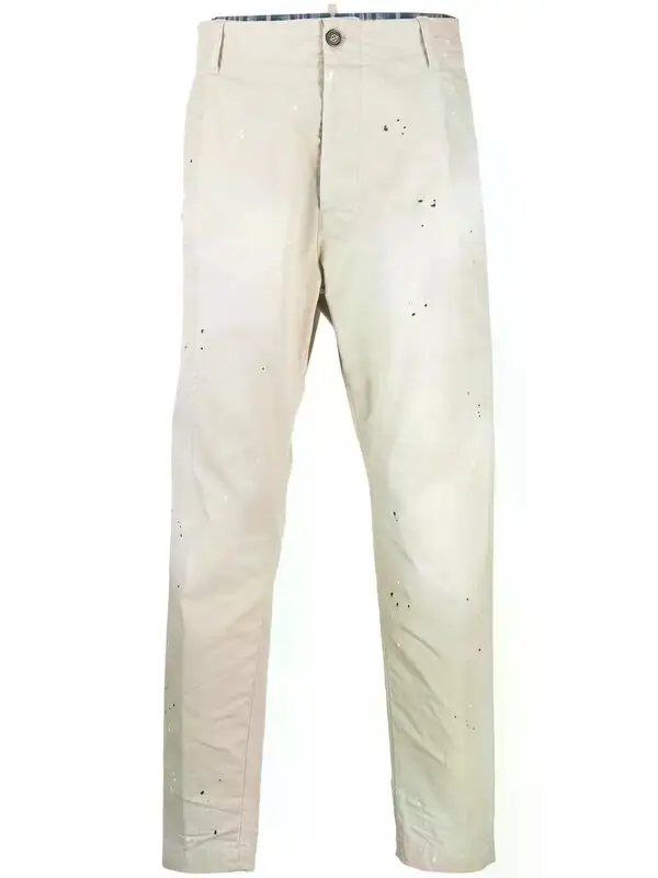 Dsquared2 Logo-print Straight-leg Trousers