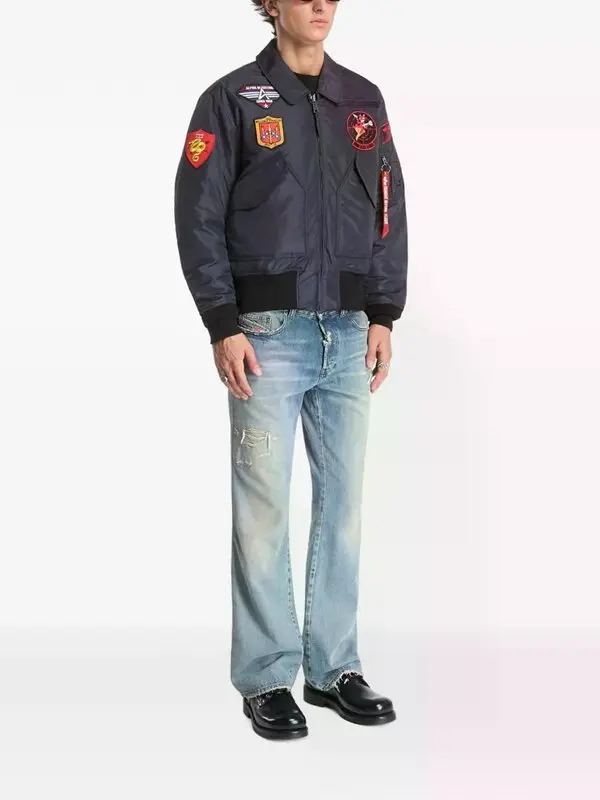 Alpha Industries Cwu-45/p Devils Brigade Bomber Jacket