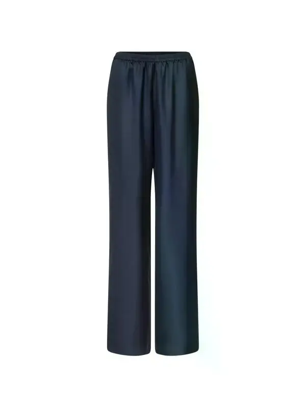Loulou De Saison Alera Elasticated-waist Wide-leg Trousers