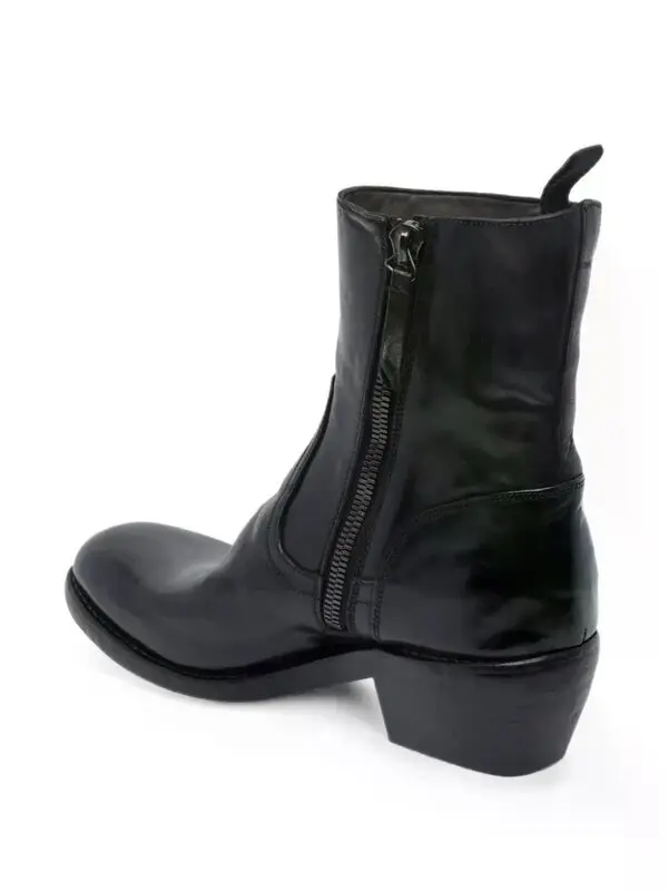 Premiata Cordovan Texan Ankle Boots
