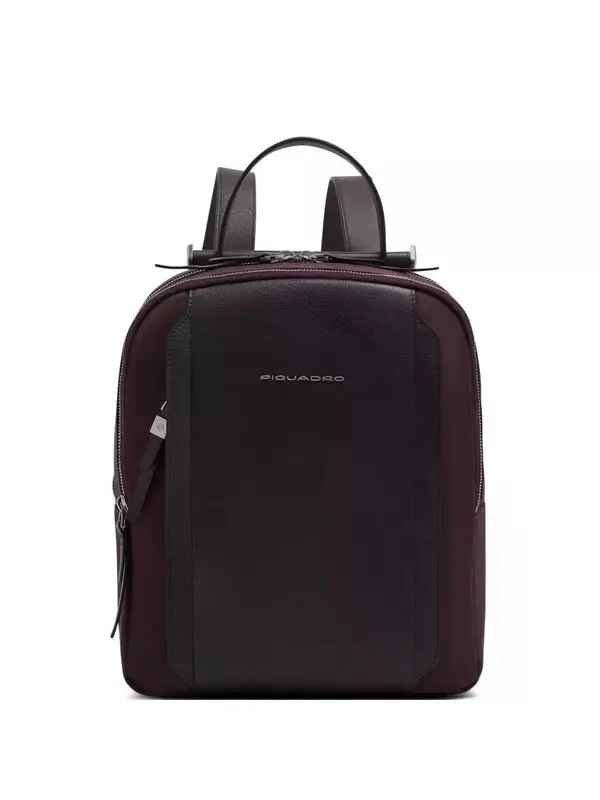 PIQUADRO Logo-plaque Backpack
