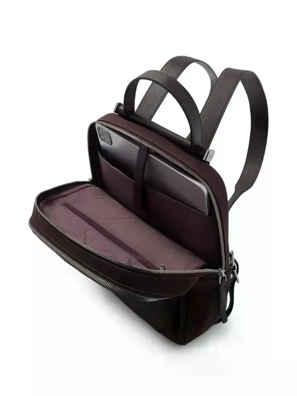 PIQUADRO Logo-plaque Backpack