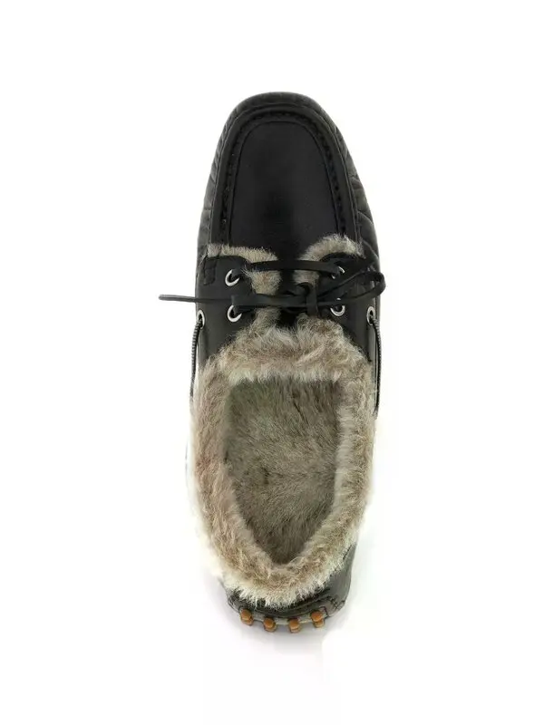 Brunello Cucinelli Monile Shearling-lined Loafers