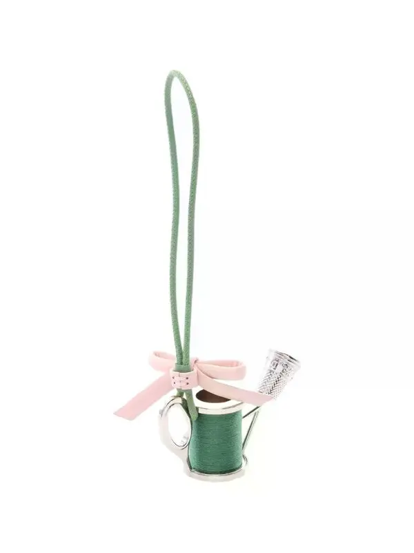 Dior 2010s Jardin D'atelier Bag Charm - Green