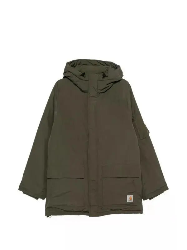 Carhartt Work In Progress Standwood Hooded Logo-patch Jacket