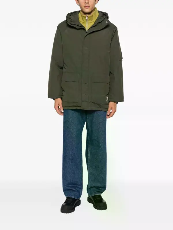 Carhartt Work In Progress Standwood Hooded Logo-patch Jacket