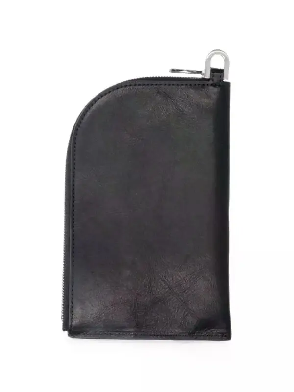 Rick Owens Logo-embossed Leather Wallet