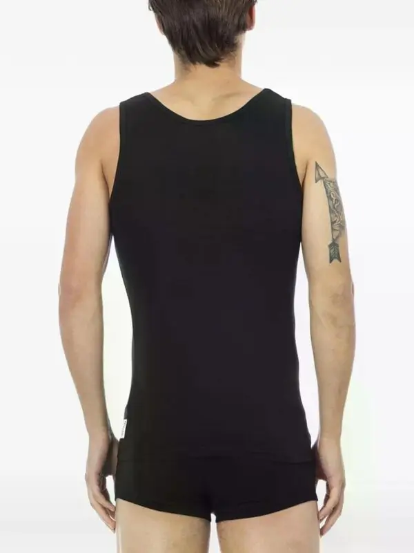 BIKKEMBERGS Logo-patch Slim-fit Tank Top