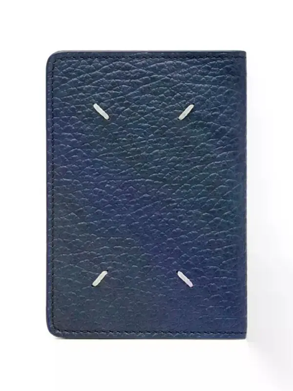 MAISON MARGIELA Four Stitches Grained-leather Cardholder