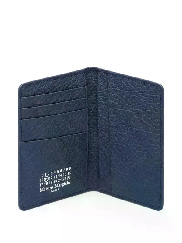 MAISON MARGIELA Four Stitches Grained-leather Cardholder