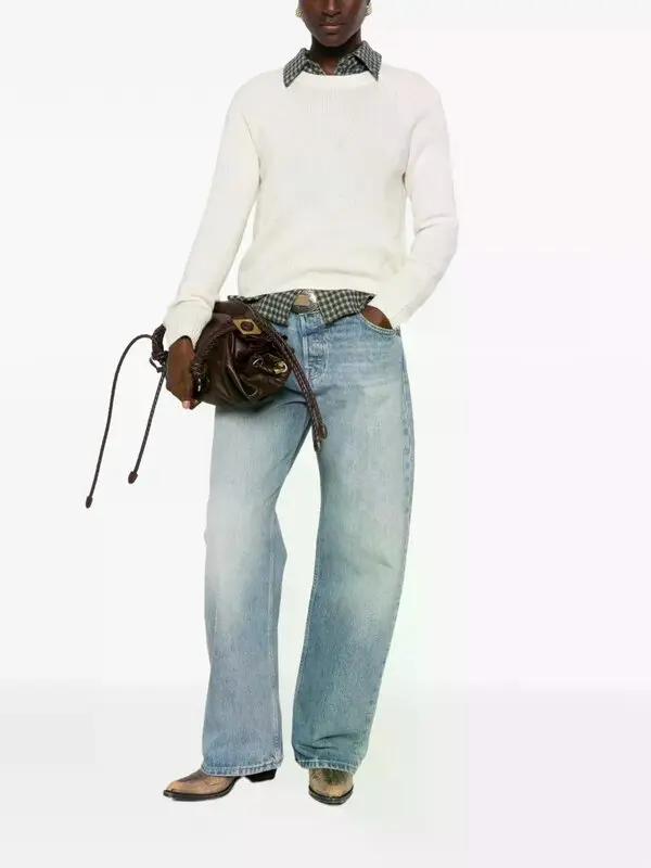 From Future Raglan-sleeve Crew-neck Sweater