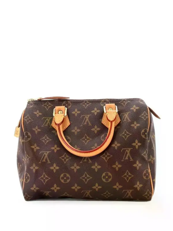 LOUIS VUITTON Speedy Handbag Monogram Canvas 25 Satchel