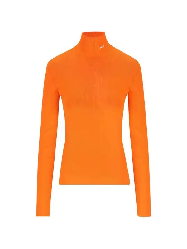 Loewe High-neck Sweater - Orange