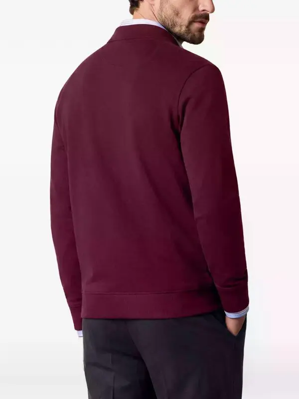 Brooks Brothers Logo-embroidered Long-sleeve Polo Shirt