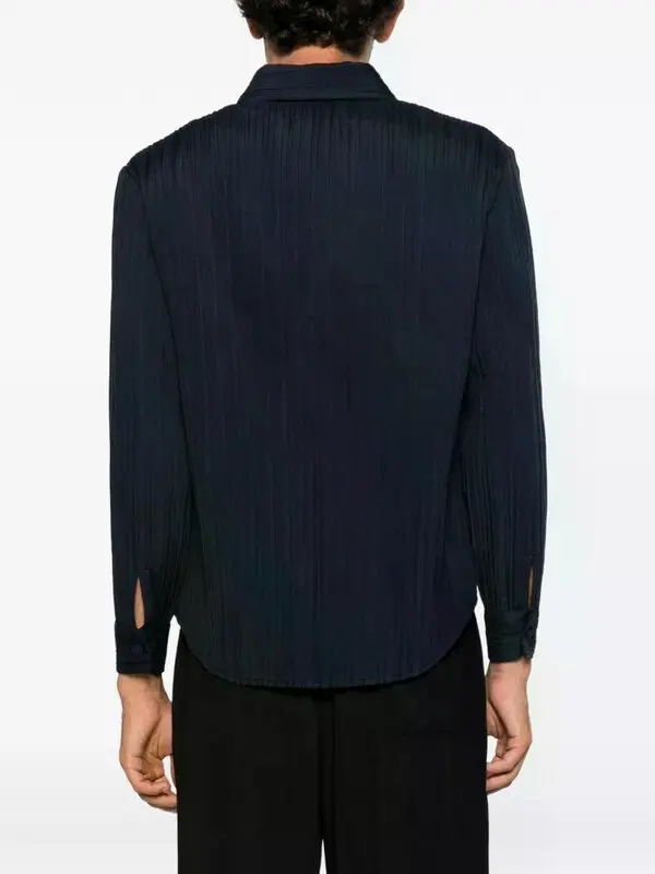GONGDID DESIGN Plissé-effect Shirt