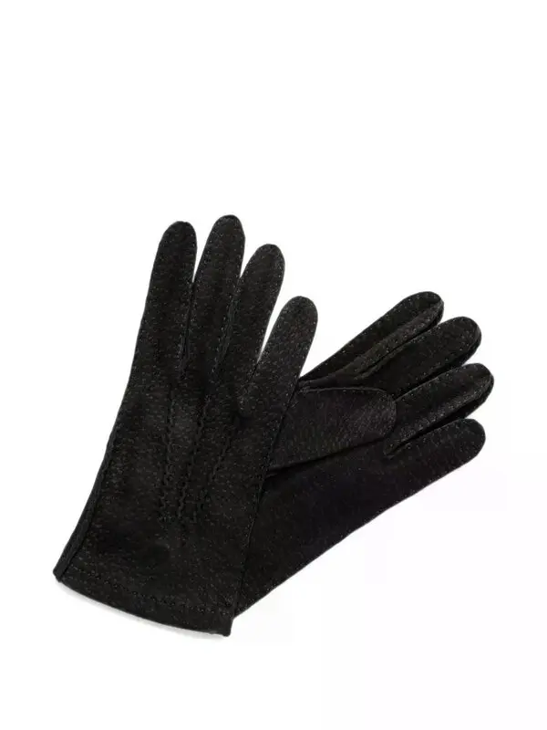 LA PORTEGNA Leather Gloves
