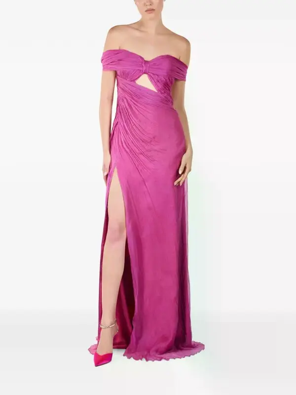 ANDREEA VENECIUC Muse Off-shoulder Gown