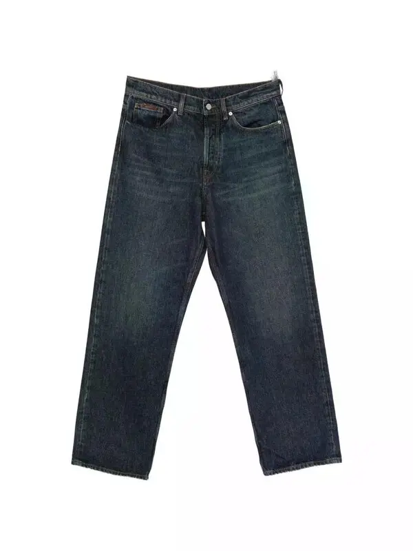 Moncler Stone-washed Straight-leg Jeans