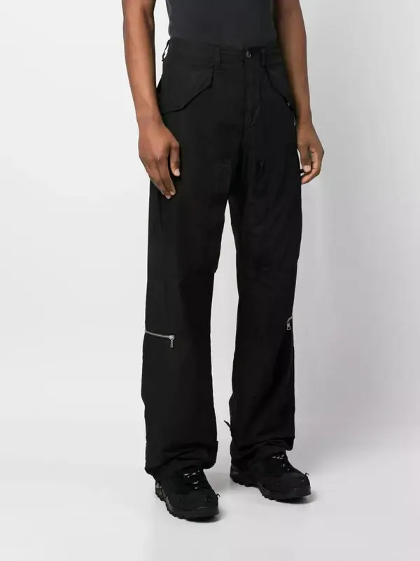Palm Angels Zip-detailed Cargo Trousers