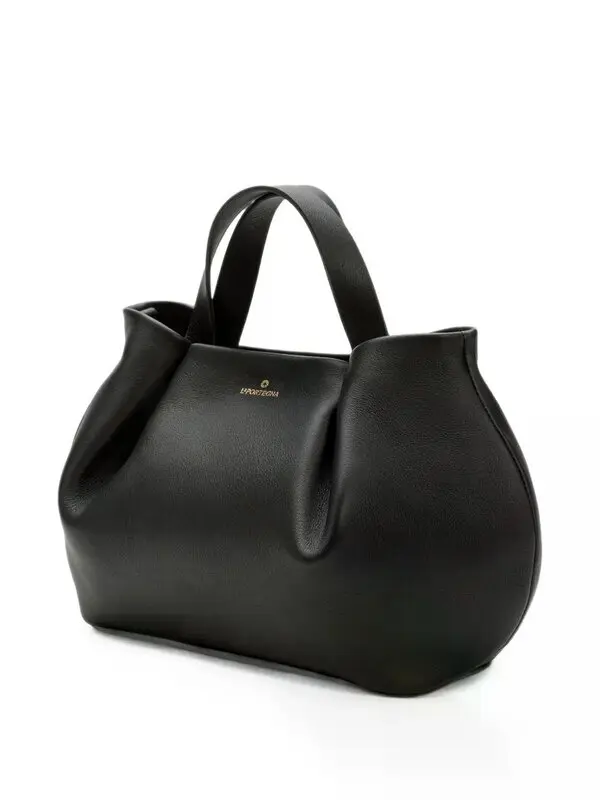 LA PORTEGNA Isabela Leather Tote Bag