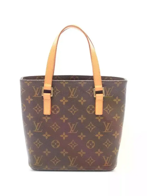 LOUIS VUITTON 2001 Pm Vavin Monogram Tote Bag - Brown