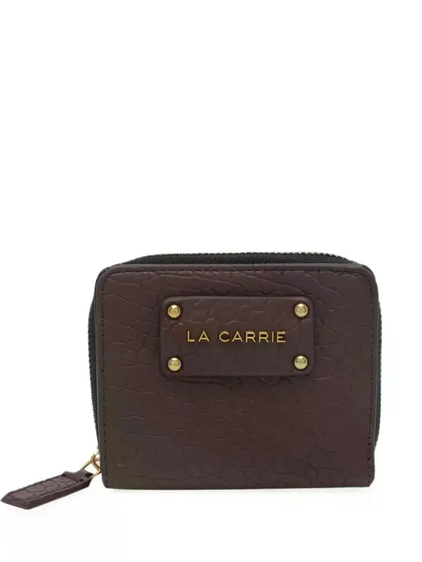 LA CARRIE Logo-plaque Bifold Wallet