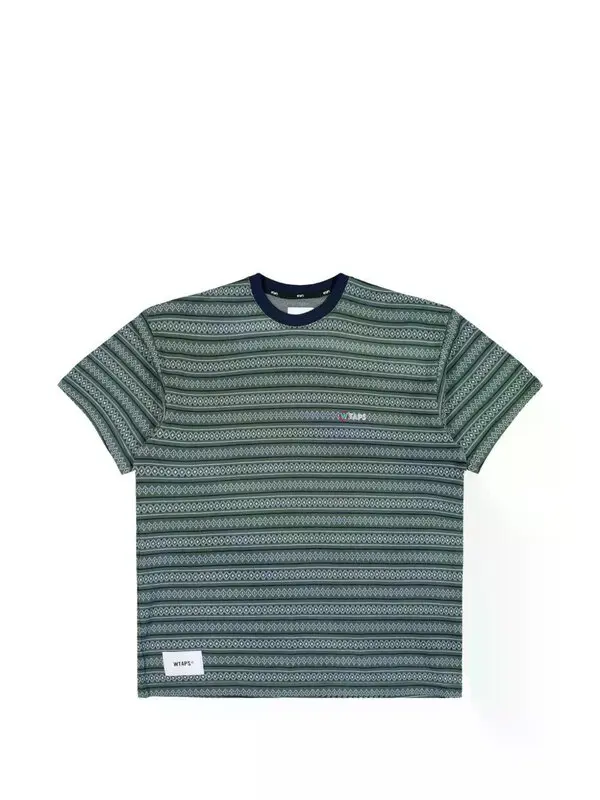 WTAPS Geometric-pattern T-shirt