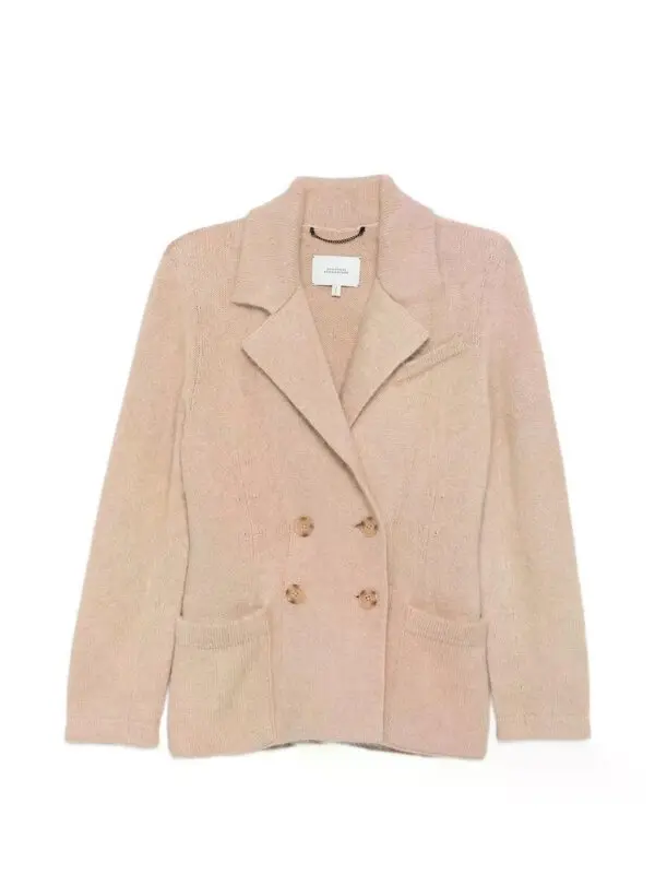 Dorothee Schumacher Double-breasted Knitted Jacket - Neutrals