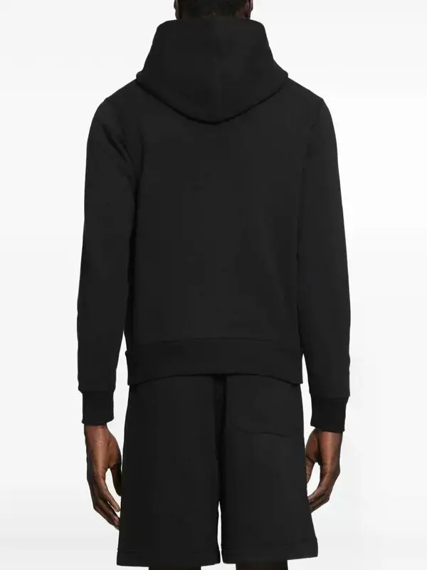 Moncler Logo-patch Zip-up Hoodie