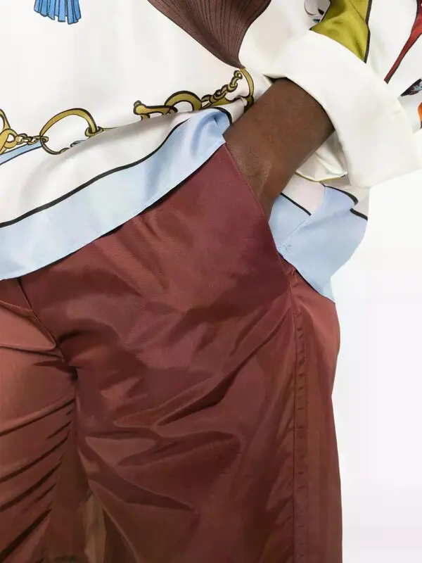 Dorothee Schumacher Sporty Elegance Drawstring Track Pants