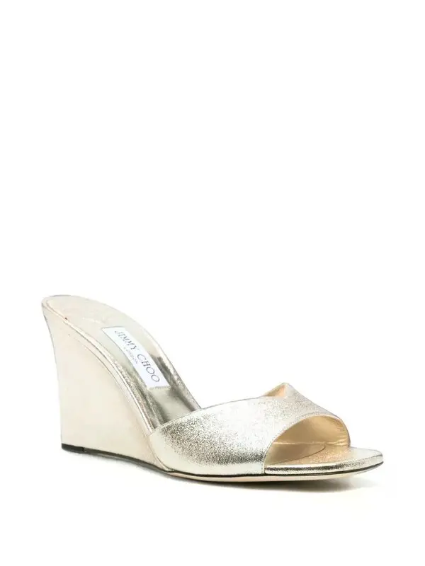 JIMMY CHOO Skye Wedge-heel Sandals