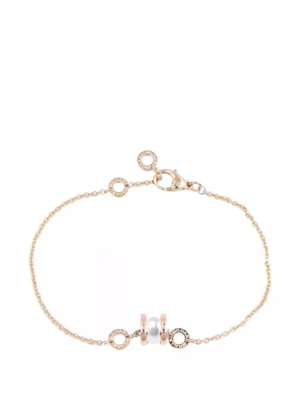 BVLGARI 2010s B-zero1 Ceramic Bracelet - Pink