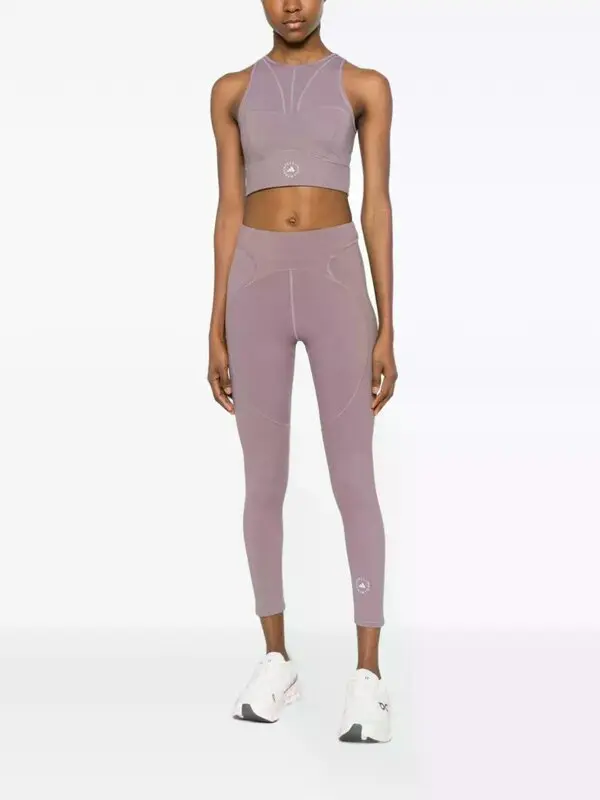 Adidas By Stella McCartney Training Logo-print Crop Top