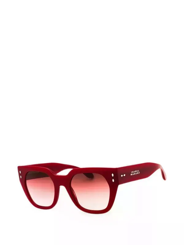 Isabel Marant Étoile Oversized Square-frame Sunglasses - Red