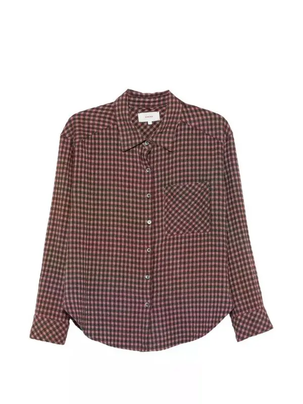 Xirena Jordy Checked Buttoned-down Shirt
