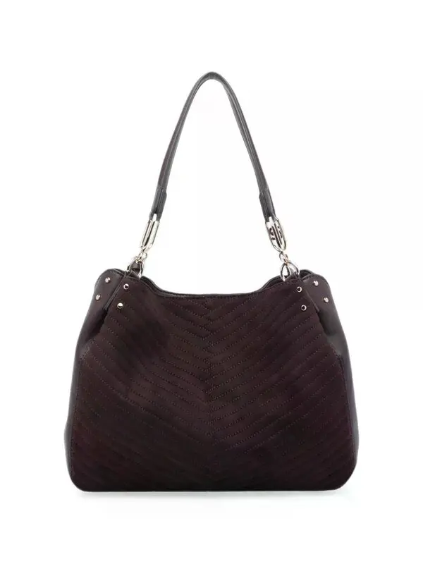 Liu Jo Chevron-quilted Tassel Tote Bag
