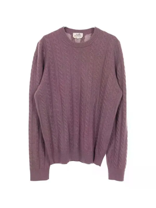 Hermès 2010s Cable Knit Sweater
