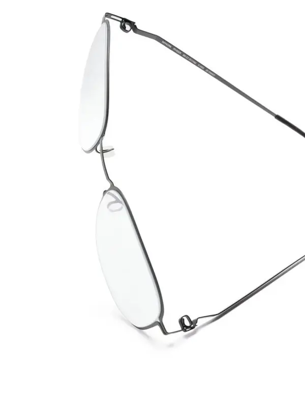 Mykita Ryker Square-frame Metal Glasses - Black