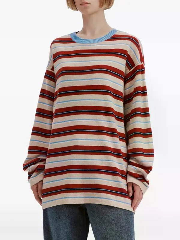B+AB Striped Sweater - Neutrals
