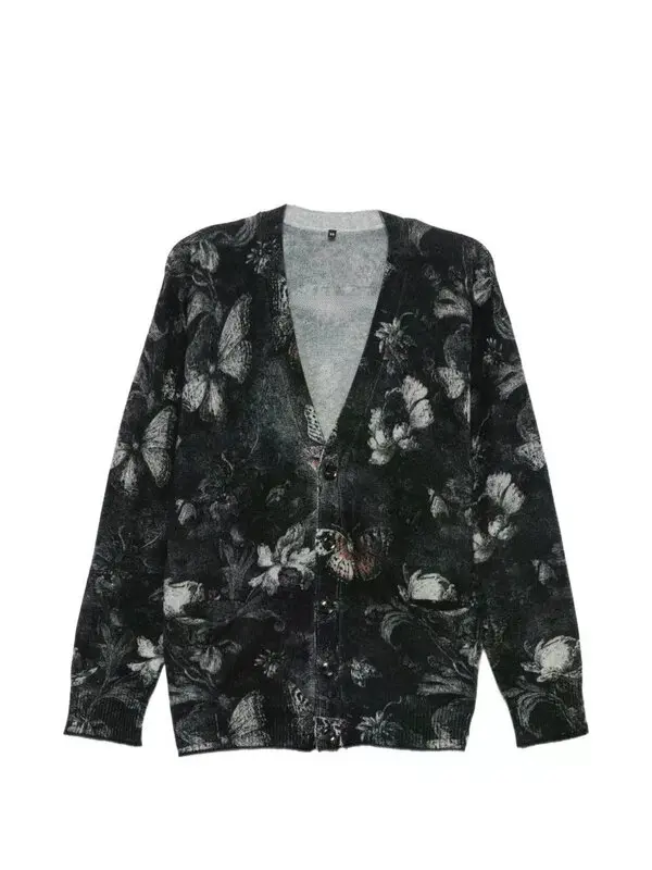 R13 Butterfly-print Cardigan
