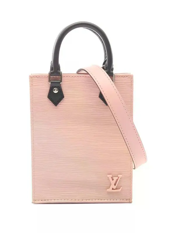 LOUIS VUITTON 2021 Epi Petit Sac Plat Satchel