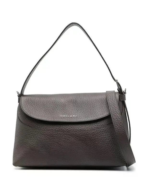 Orciani Logo-lettering Shoulder Bag
