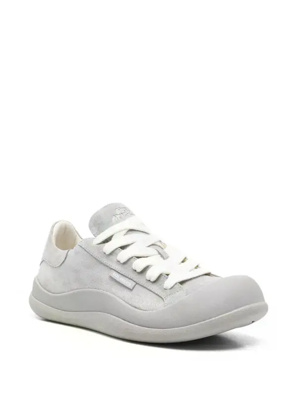 Axel Arigato Squish Suede Chunky-sole Sneakers - Grey