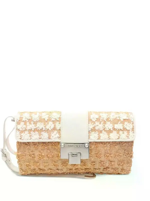 JIMMY CHOO 2000s Straw Clutch Bag