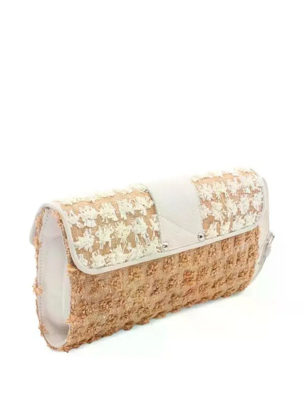 JIMMY CHOO 2000s Straw Clutch Bag
