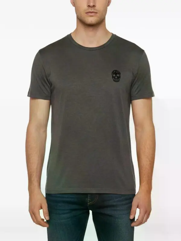 Alexander McQueen Skull-print Short-sleeve T-shirt